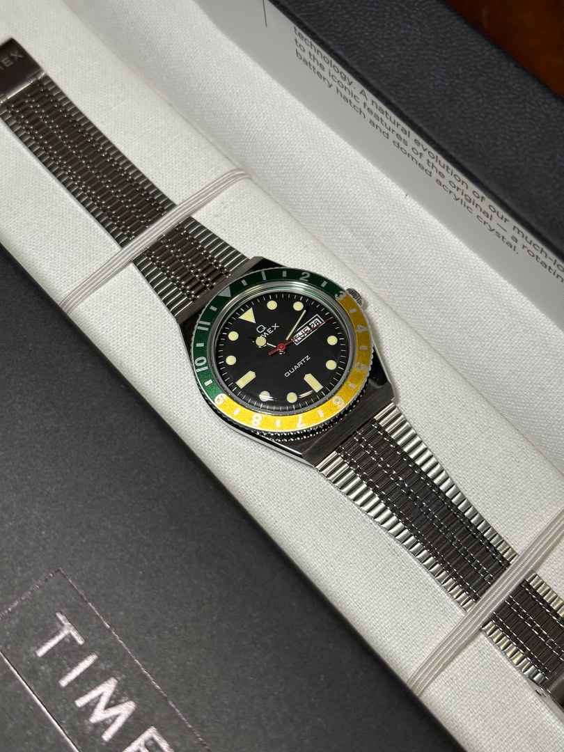 Timex Q Reissue 38mm, Luxury, Watches on Carousell