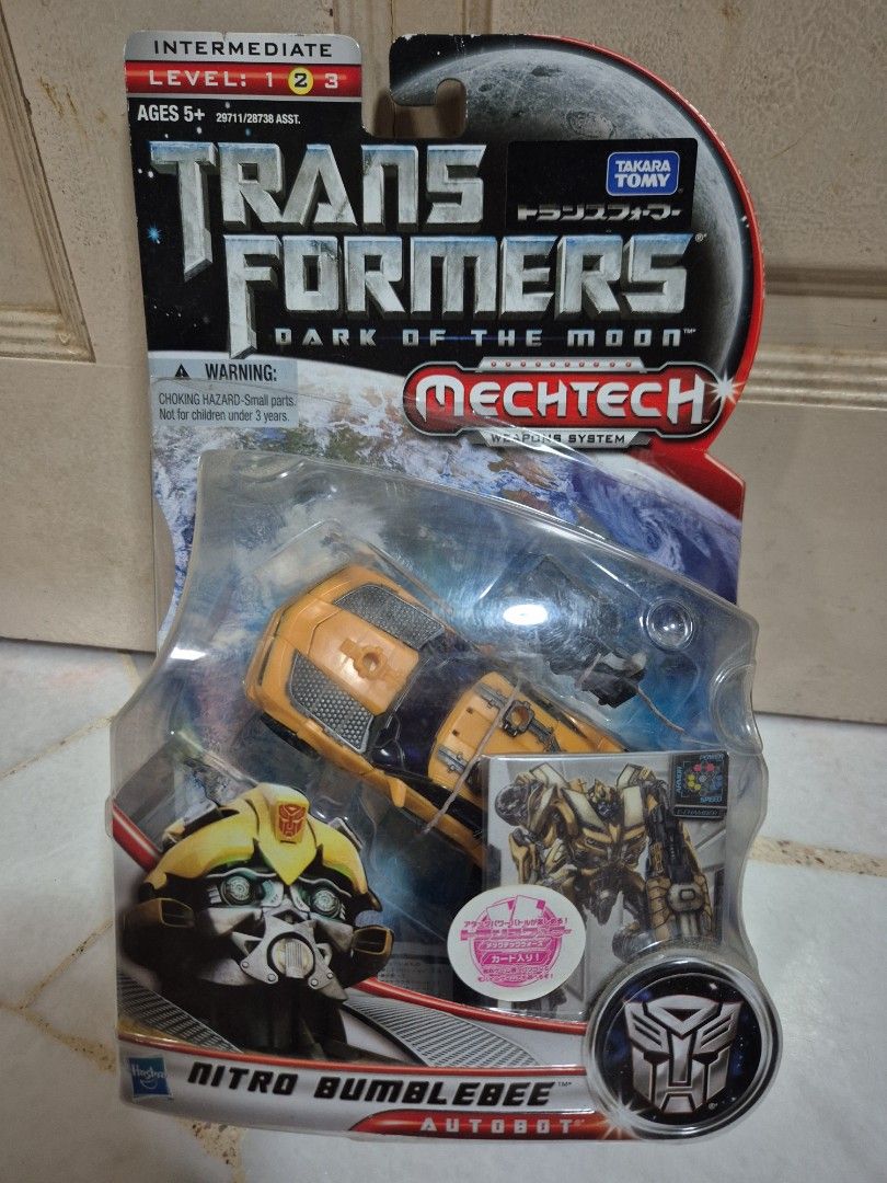 Transformers DARK OF THE MOON TAKARA TOMY MECHTECH NITRO BUMBLEBEE ...