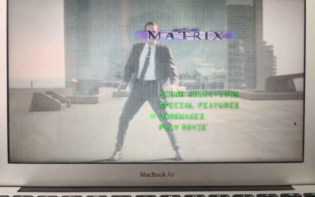 Ultra Rare The Matrix Dvd 1999 Warner Bros Movie English Classic ...