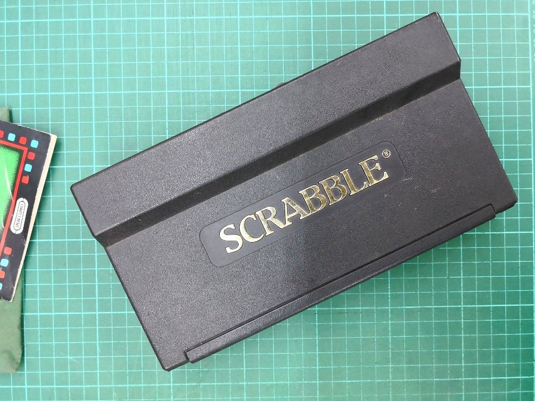 Ultra Rare Vintage Pocket Scrabble 1997 Classic Boardgame Travel On The ...