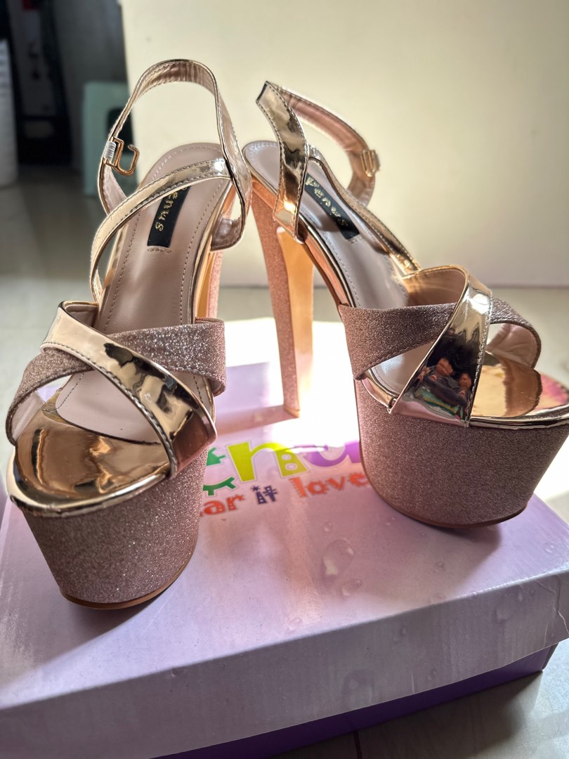 VENUS Pageant Heels - 7" high, Women's Fashion, Footwear, Heels on ...