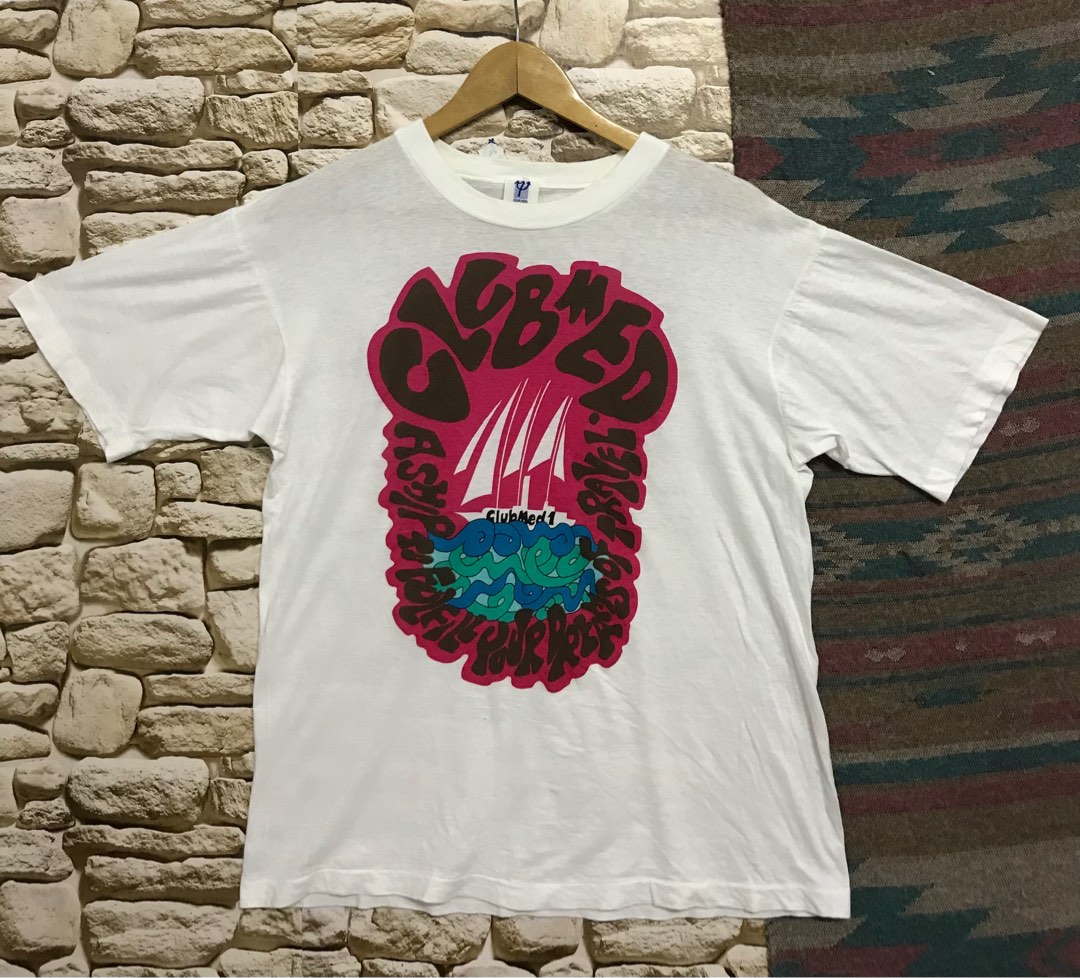 Vintage Club Med, Men's Fashion, Tops & Sets, Tshirts & Polo Shirts on ...
