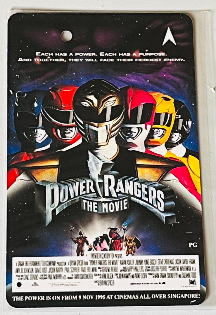 MRT card - Power Ranger, Hobbies & Toys, Memorabilia & Collectibles ...