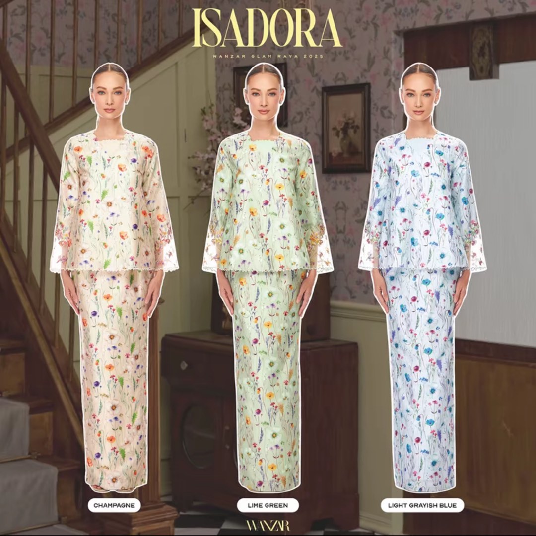 WANZAR (COLLECTION 2025), Women's Fashion, Muslimah Fashion, Baju ...