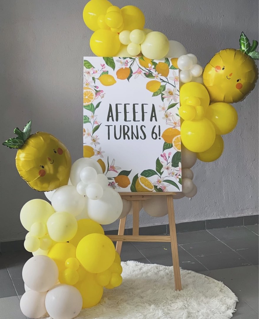 Welcome board stand balloon garlands Standee Easel Stand Rental A2 ...