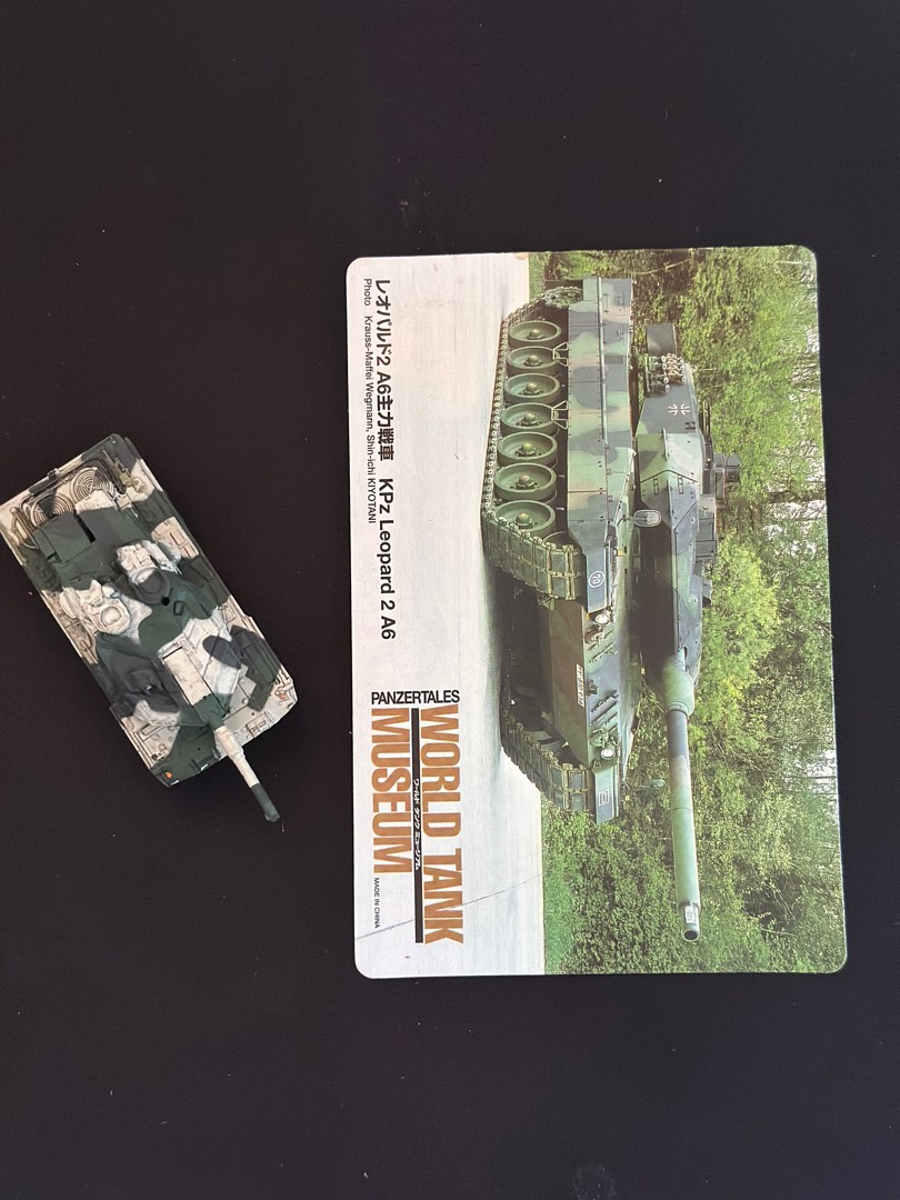 World Tank Museum KPz Leopard 2 A6 Miniature, Hobbies & Toys, Toys ...