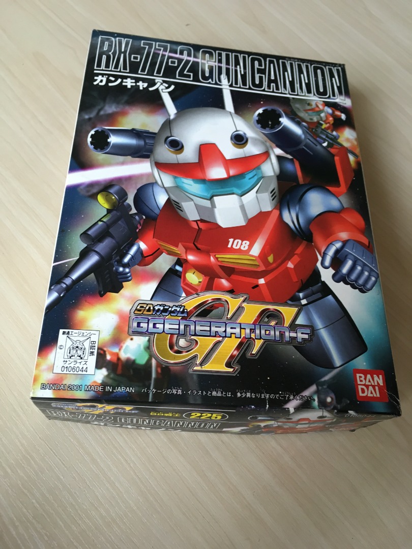 全新 高達 SD BB 戰士 雷射大炮 rx77-2 Guncannon GgenerantionF, 興趣及遊戲, 玩具 & 遊戲類 - Carousell