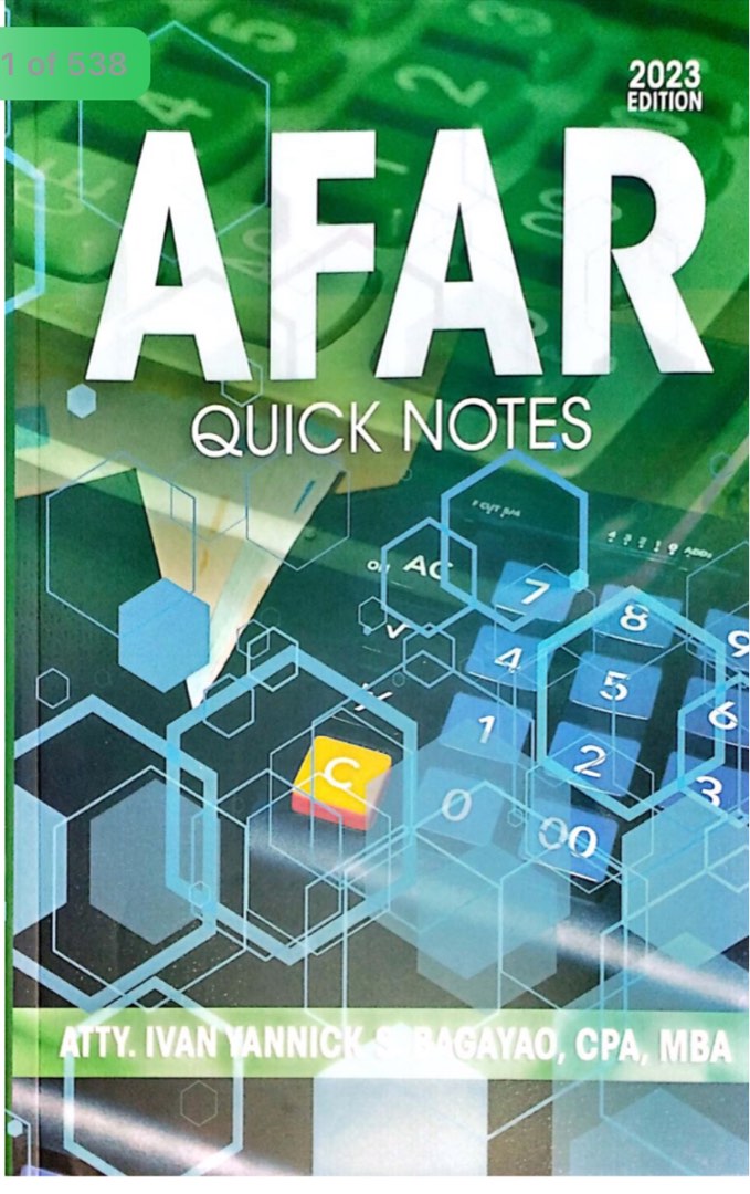 AFAR QUICK NOTES (PDF), Hobbies & Toys, Books & Magazines, Textbooks on ...