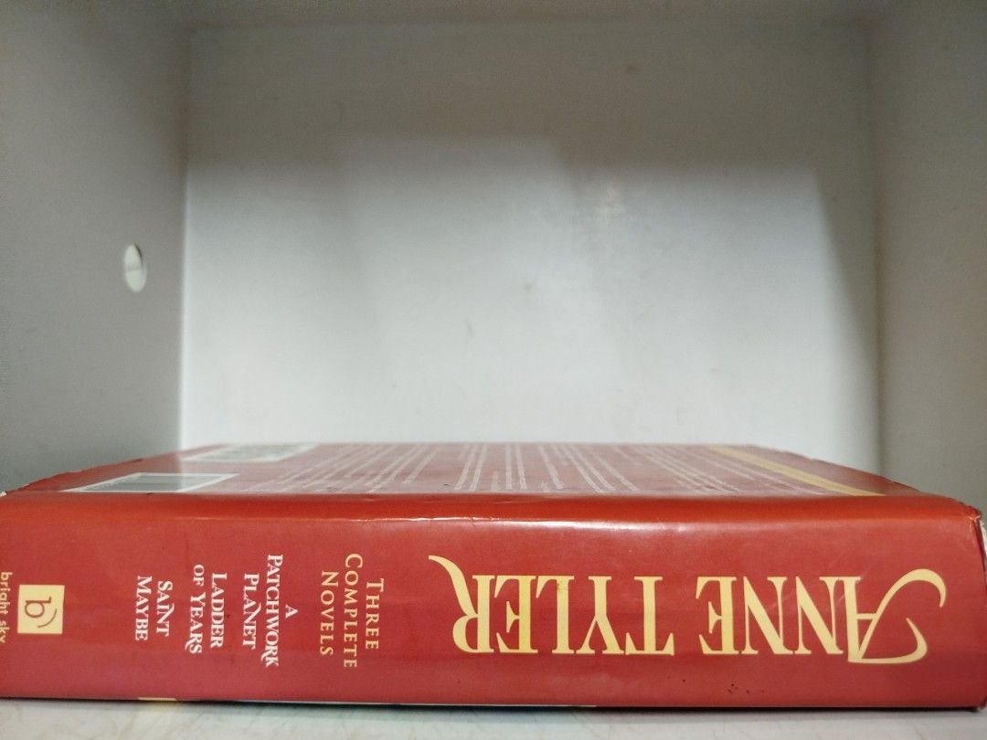 Anne Tyler: A Patchwork Planet: Ladder of Years ; Saint Maybe : Three ...