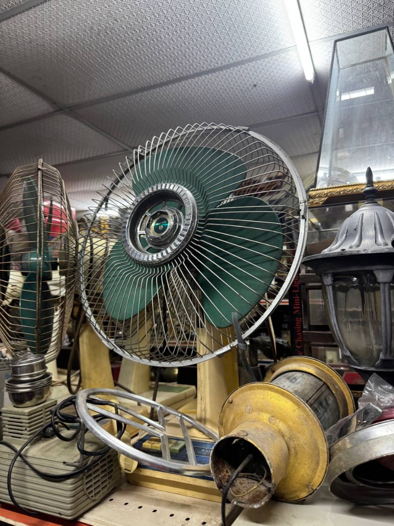Antique Stand Fan, Furniture & Home Living, Lighting & Fans, Fans on ...