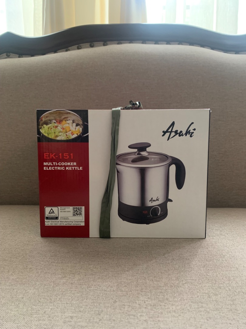 ASAHI multi cooker electric kettle, TV & Home Appliances, Kitchen ...