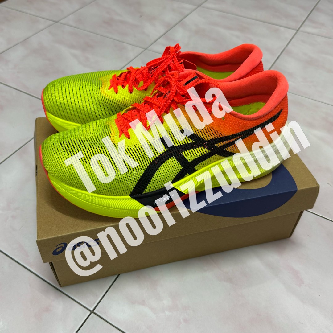 ASICS METASPEED SKY PARIS (YELLOW / BLACK), Sports Equipment, Other ...