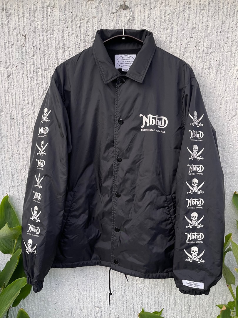 Authentic Rare Neighborhood Black Coach Jacket Made in Japan, Men's ...