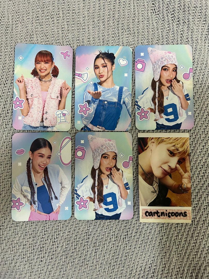 BINI X GLOBE photocards pc pcs photo card gfest g fest bloom jhoanna ...