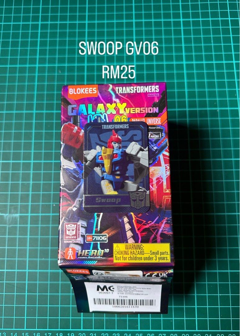 Blokees Transformers Swoop GV06, Hobbies & Toys, Toys & Games on Carousell