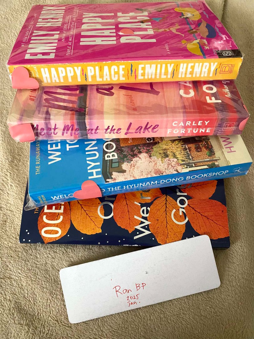 Booktok Books for Sale: Happy Place by Emily Henry, Welcome to the ...
