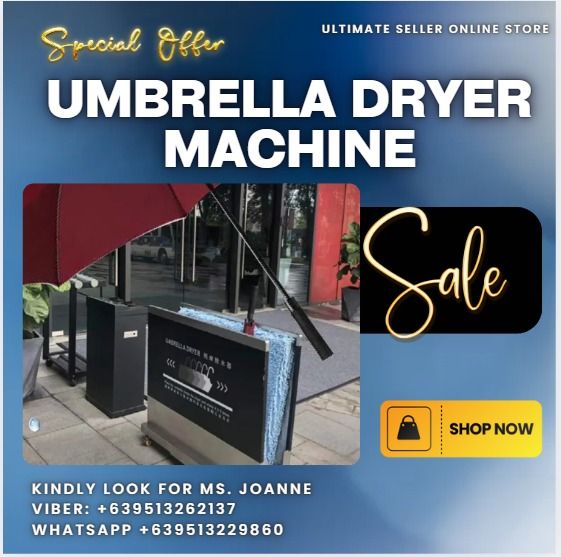 BRAND NEW UMBRELLA DRYER MACHINE, Everything Else, Others on Carousell