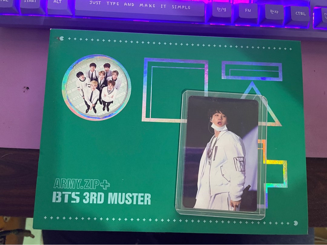 BTS 3rd Muster DVD with Yoongi Suga Pc (Tony Montana), Hobbies & Toys, Memorabilia ...
