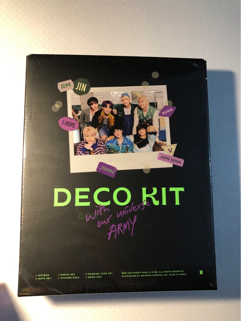 BTS DECO KIT, Hobbies & Toys, Memorabilia & Collectibles, K-Wave on ...