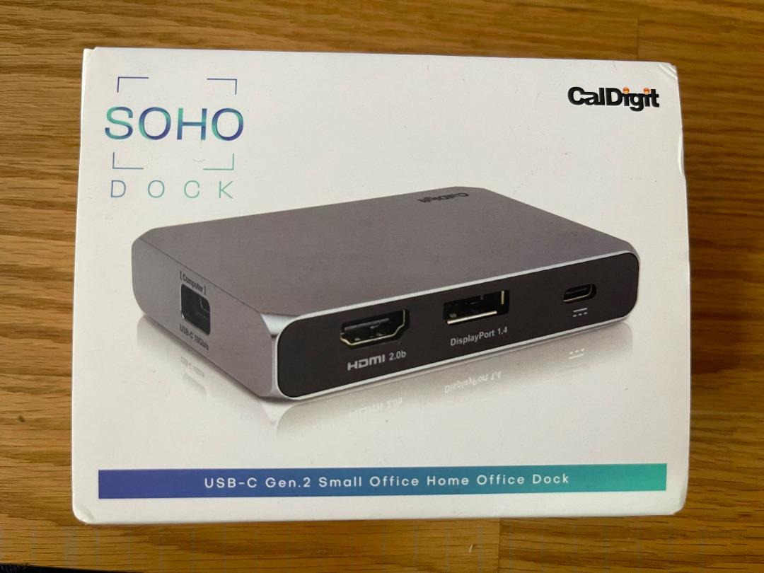 CalDigit USB-C Gen2 10Gb/s SOHO Dock, Computers & Tech, Parts & Accessories, Cables & Adaptors ...
