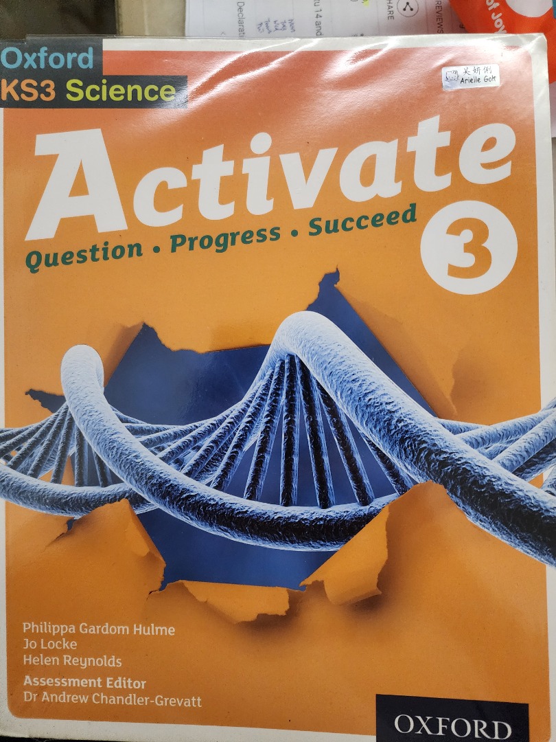 Cambridge Science Textbook title Activate 3, Hobbies & Toys, Books ...