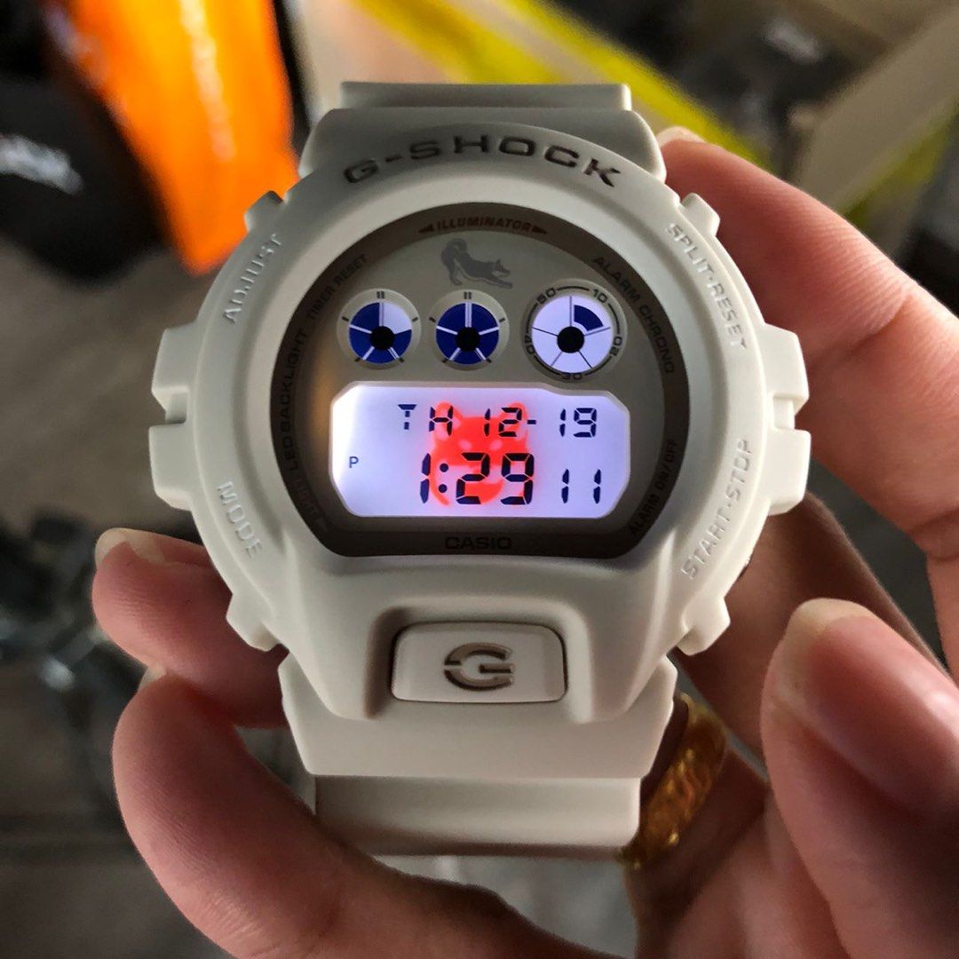 Casio G-Shock Shiba Inu Limited Series DW-6900SHB-7, Men's Fashion ...