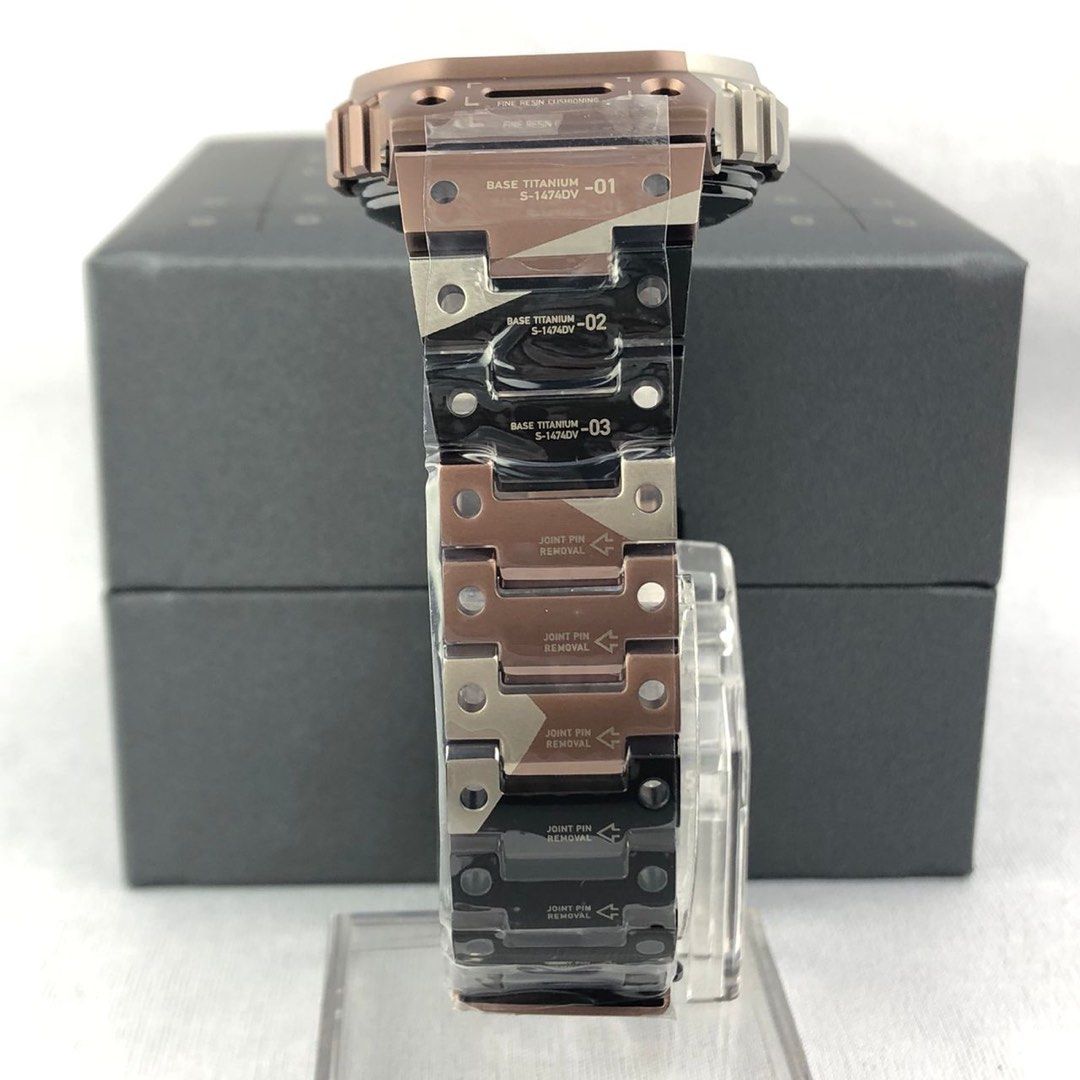 Casio G-Shock Titanium Virtual Camouflage Limited Edition GMW-B5000TVB-1 Tough Solar Bluetooth ...