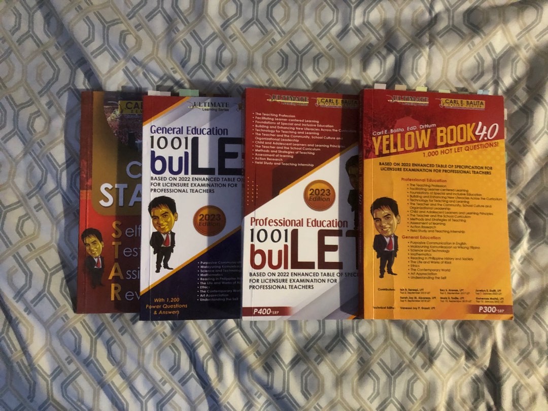 CBRC LET Reviewers (Gen Ed and Prof Ed), Hobbies & Toys, Books & Magazines, Assessment Books on ...