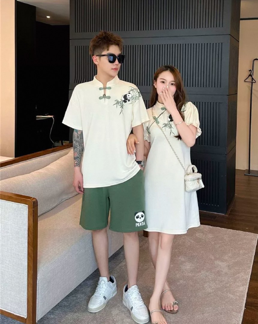 PANDA KAI KAI JIA JIA CHEONGSAM COUPLE WEAR CHINESE NEW YEAR ...