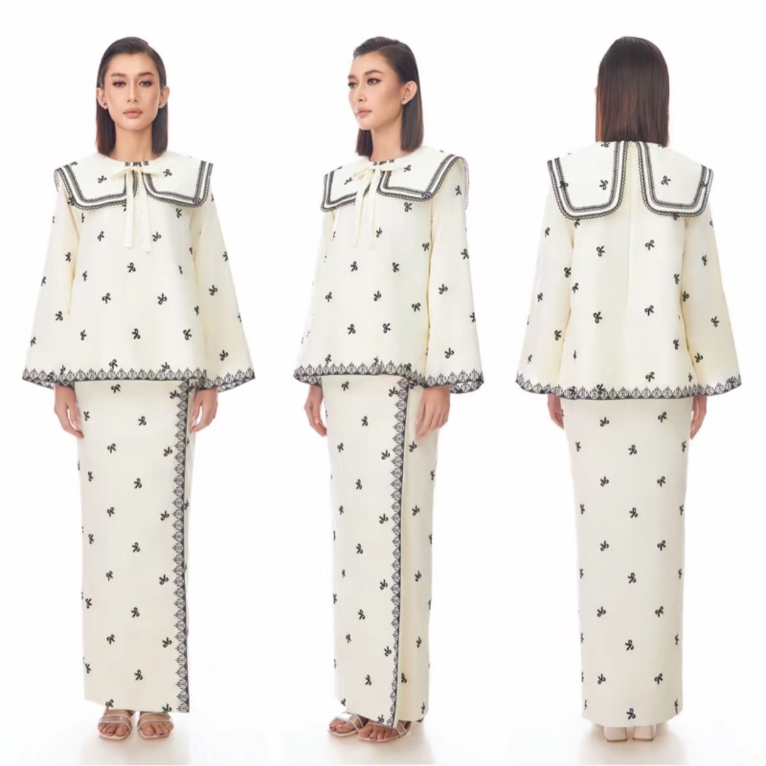 CHIARA KURUNG IN RAVEN BLACK, Women's Fashion, Muslimah Fashion, Baju ...