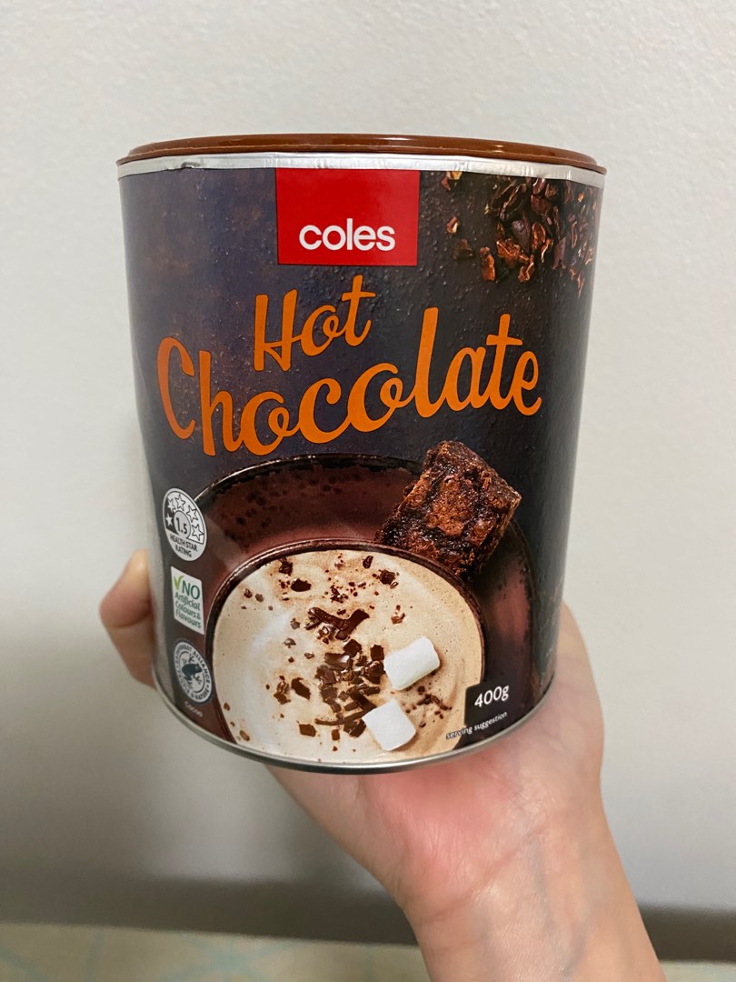 Coles Hot Chocolate, Food & Drinks, Beverages on Carousell