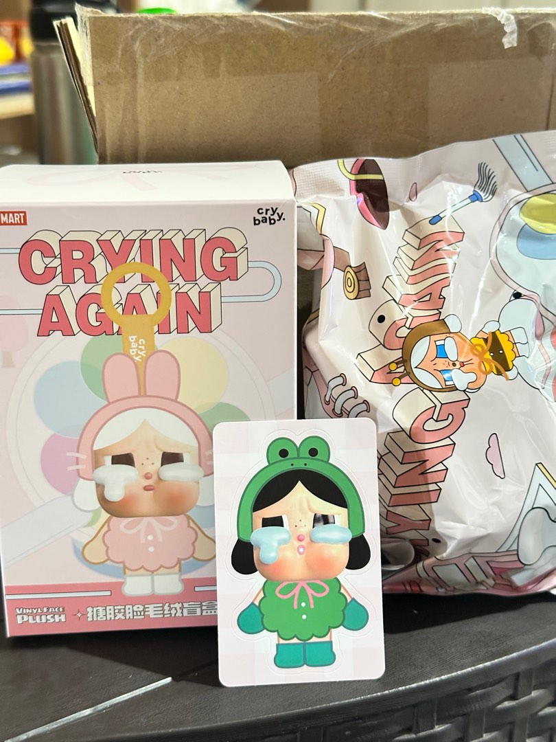 crying again plush pendant, Hobbies & Toys, Toys & Games on Carousell