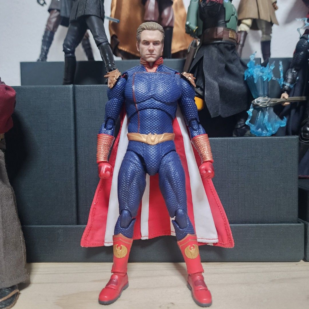 [Custom Headscuplt] Mafex Homelander + Premium Toys Headscupt (1/12 The ...