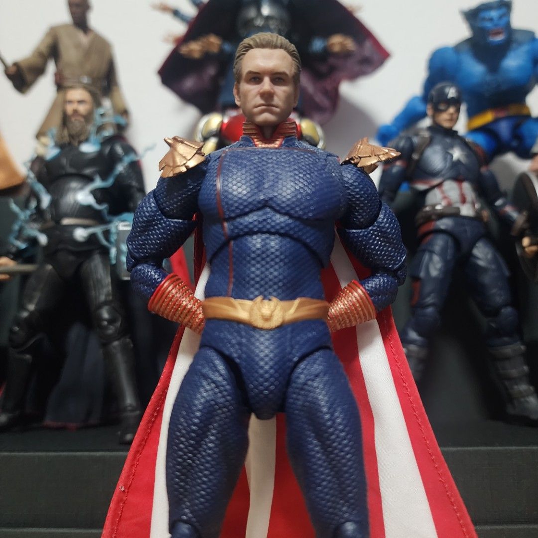 [Custom Headscuplt] Mafex Homelander + Premium Toys Headscupt (1/12 The ...