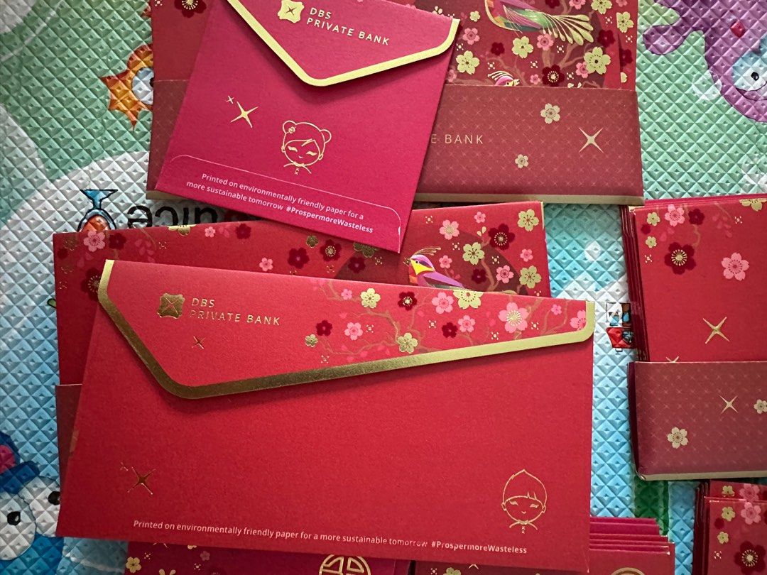 DBS Private Bank Red Packet 2024, Hobbies & Toys, Stationery & Craft ...