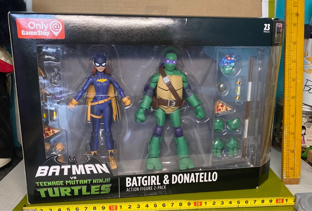 DC Batman VS TMNT Teenage mutant ninja turtles - Batgirl & Donatello ...