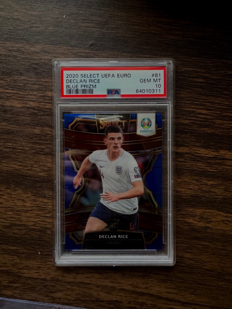 RARE DECLAN RICE ROOKIE PSA10 206/225 + Rookie Card Lot / ARSENAL ...