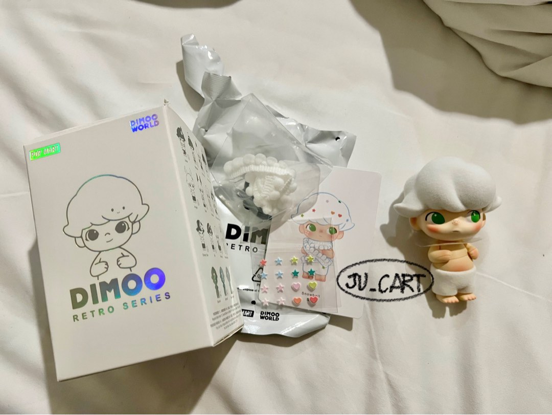 Dimoo Snowball Retro Series, Hobbies & Toys, Toys & Games on Carousell