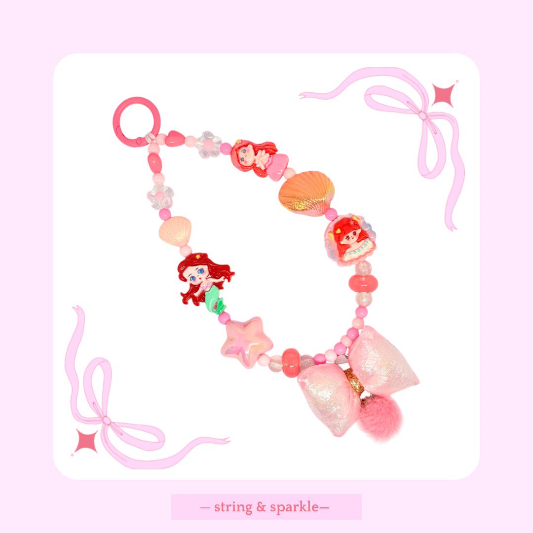 Disney Princess Ariel Phone Charm, Hobbies & Toys, Stationery & Craft ...