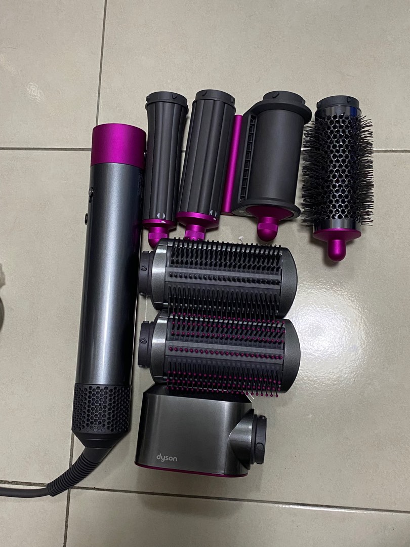 Dyson Airwrap Fuchsia, Beauty & Personal Care, Hair on Carousell