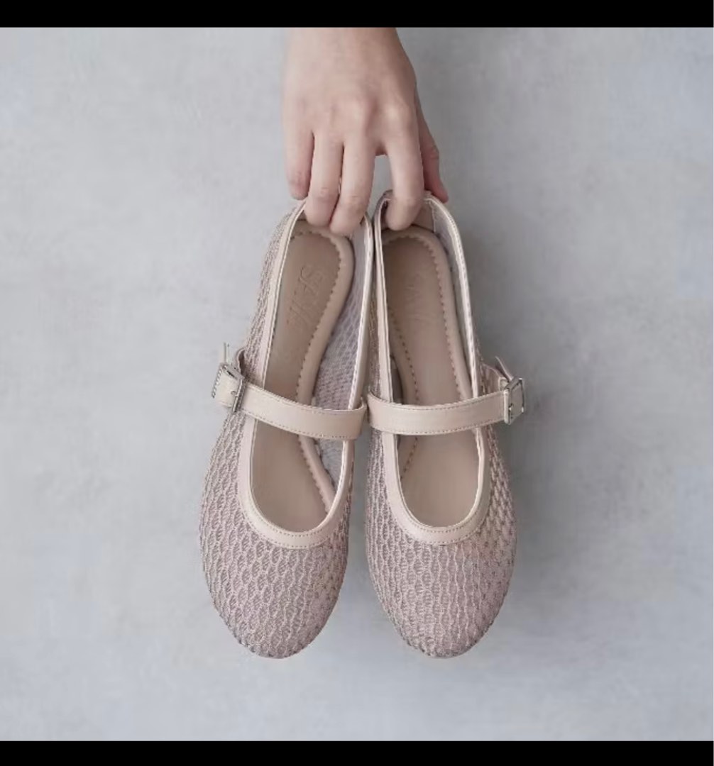 Flat shoes size 38 SAVA brand, Fesyen Wanita, Sepatu di Carousell