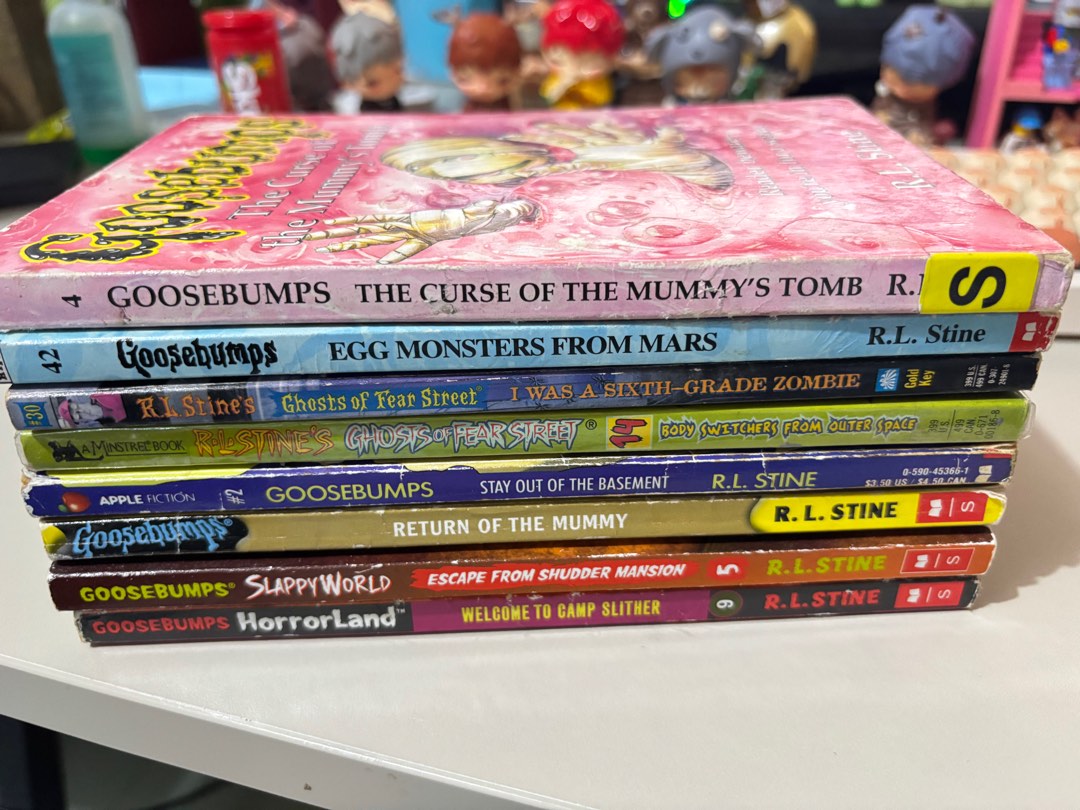 Goosebumps RL Stine Bundle, Hobbies & Toys, Books & Magazines, Fiction ...