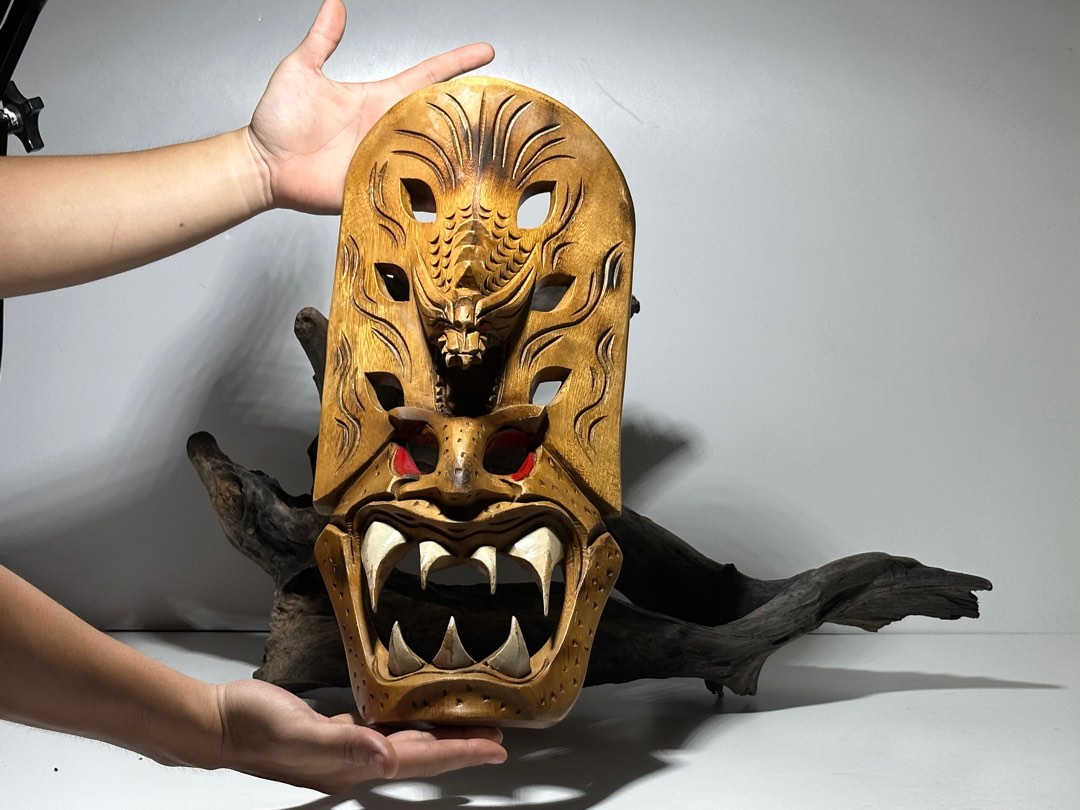 Hawaiian Igorot Mask, Hobbies & Toys, Memorabilia & Collectibles ...