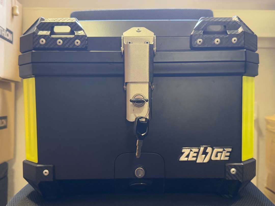 Zedge Heavy Duty Helmet Box, Motorcycles, Motorcycle Accessories on ...