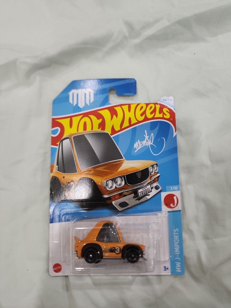 Hotwheels tooned mazda rx3, Hobbies & Toys, Toys & Games on Carousell