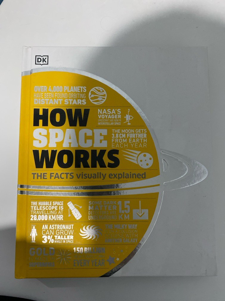How Space Works by DK, Buku & Alat Tulis, Buku Anak-Anak di Carousell