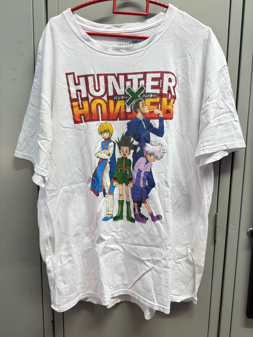 Hunter X Hunter Official Merchandise Anime T-shirt, Men's Fashion, Tops ...