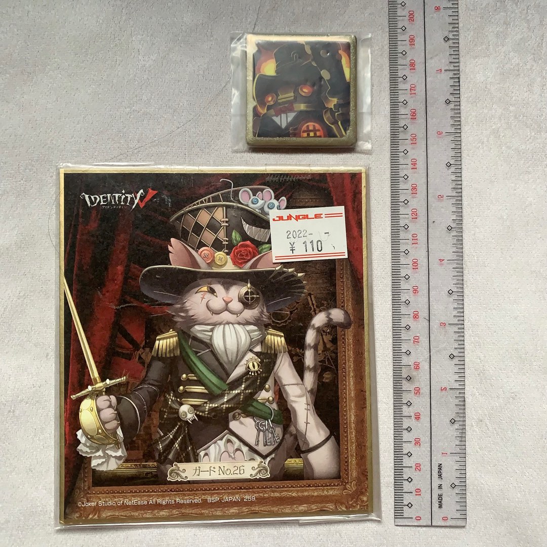 Identity V Guard26 Bonbon shikishi board can badge pin IDV, Hobbies ...