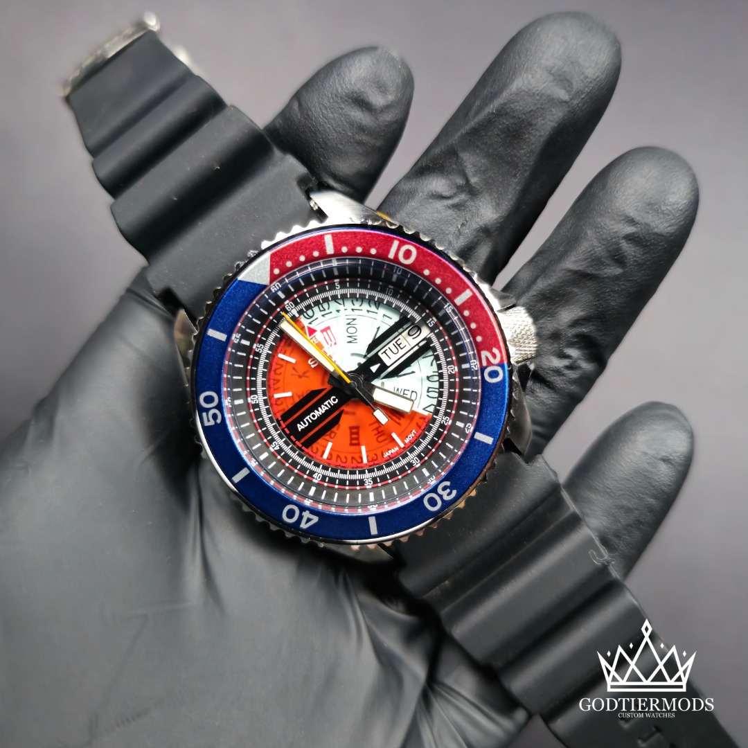 [INSTOCK] Custom SKX007 Seiko Mod | Kosuke Kawamura Dial | S-Signed ...