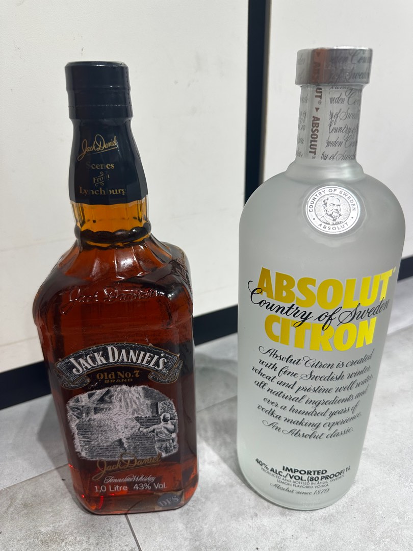 Jack Daniel Vodka, Food & Drinks, Beverages on Carousell